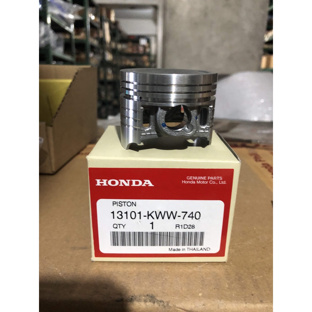 Honda Genuine Piston and Piston Ring Std for Wave 110 Alpha and Wave ...