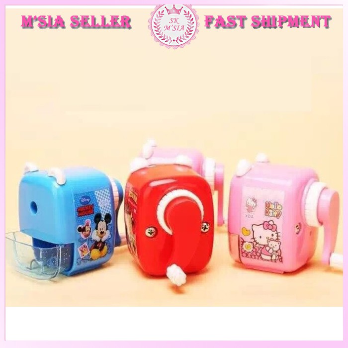 Mini Sharpener For School Student With 4 Colours Available | Shopee ...