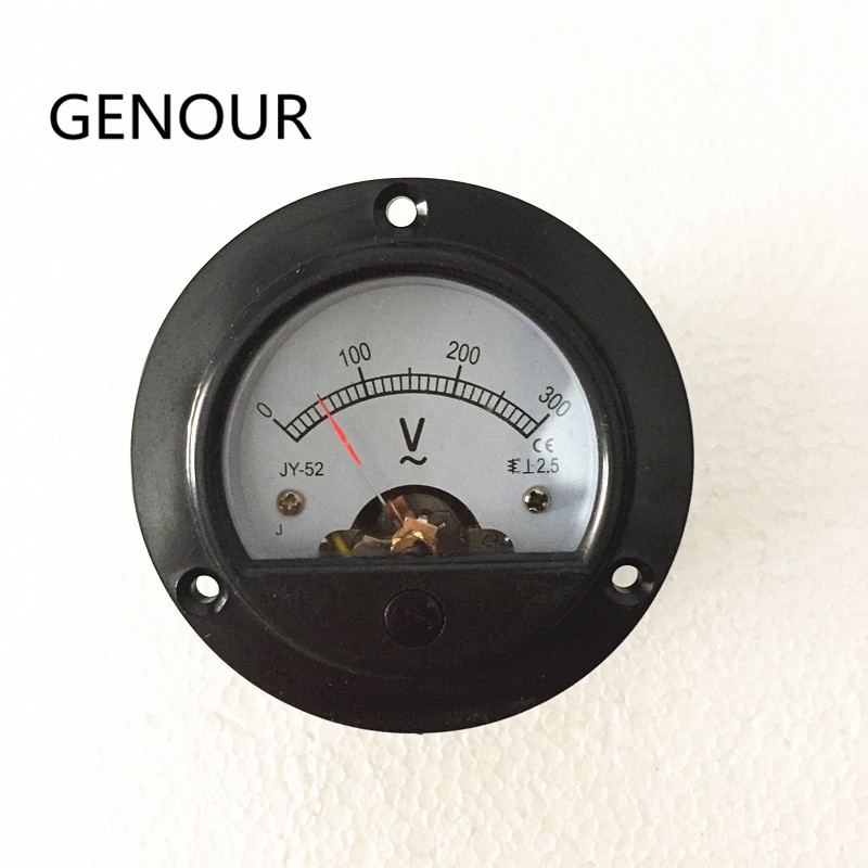 Analog Voltmeter Round Panel Meters ZH2500 And ZH3500 Gasoline ...