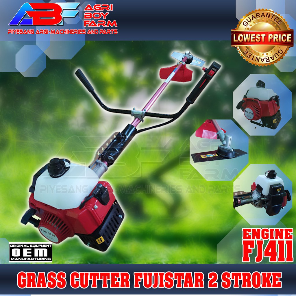 Fuji Star Fujistar Fj411 2 Stroke Grass Cutter Brush Cutter (NOTE ...