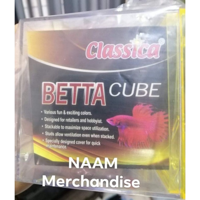 Classica Betta Cubes for Beta Fighting Fish stackable | Shopee Philippines