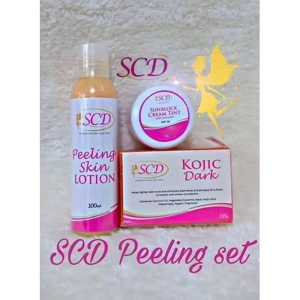 SCD PEELING SET BIG COD | Shopee Philippines