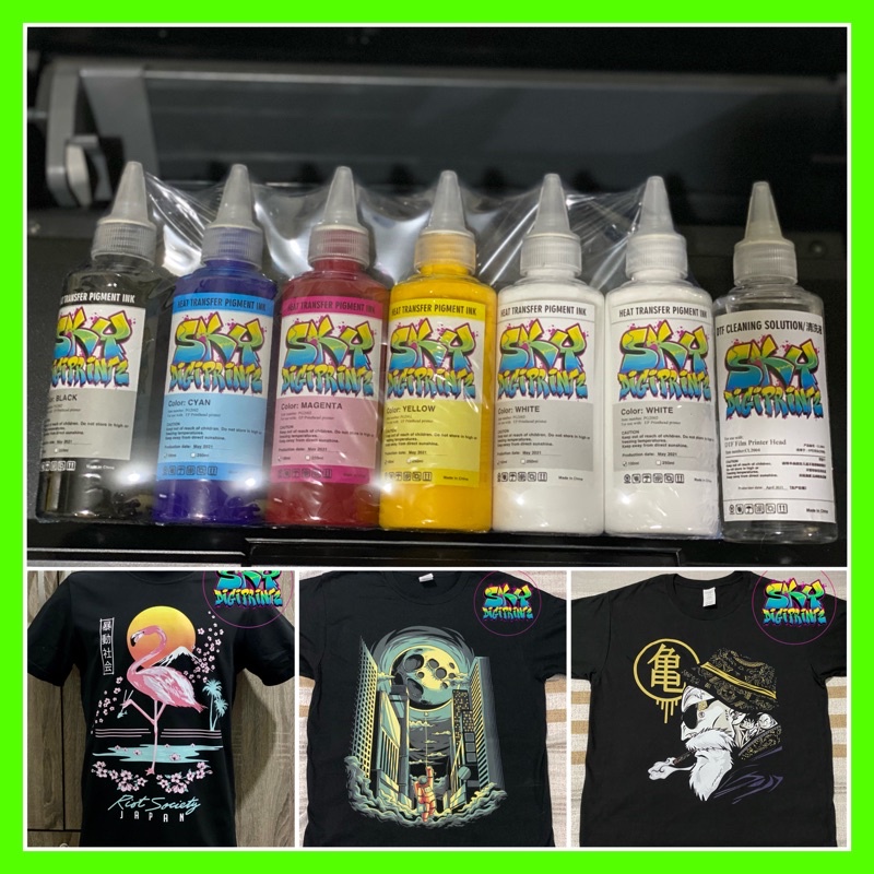 DTF (Direct To Film) Textile Pigment Ink for Epson L1800, L805 and ...