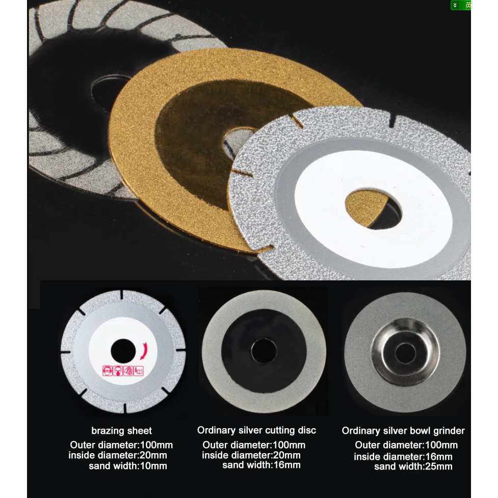 Emery glass cutting disc Diamond tile grinding disc Grind and slice ...