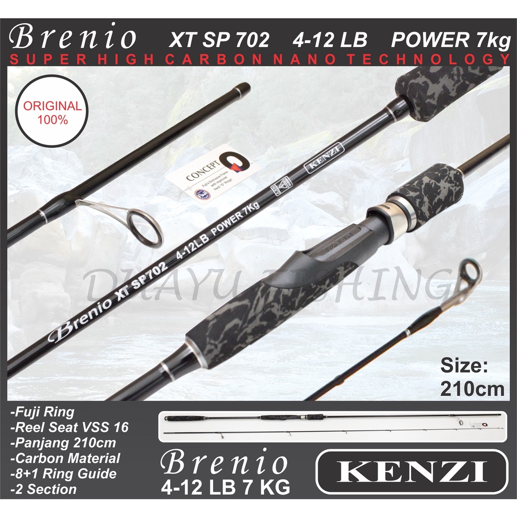Kenzi BRENIO XT SP702 4-12 LB 7 KG | Shopee Philippines