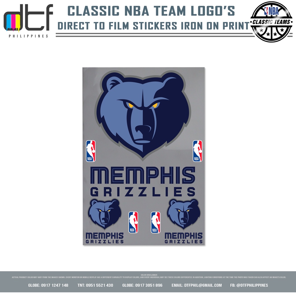 DTF Prints- Ready to Press-Classic NBA Team Logo 1.0 (A4 A3 A3+ Size ...
