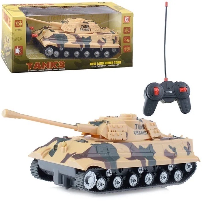 sunny shop Remote Control Toy Tank Shooting with Sounds and Light ...