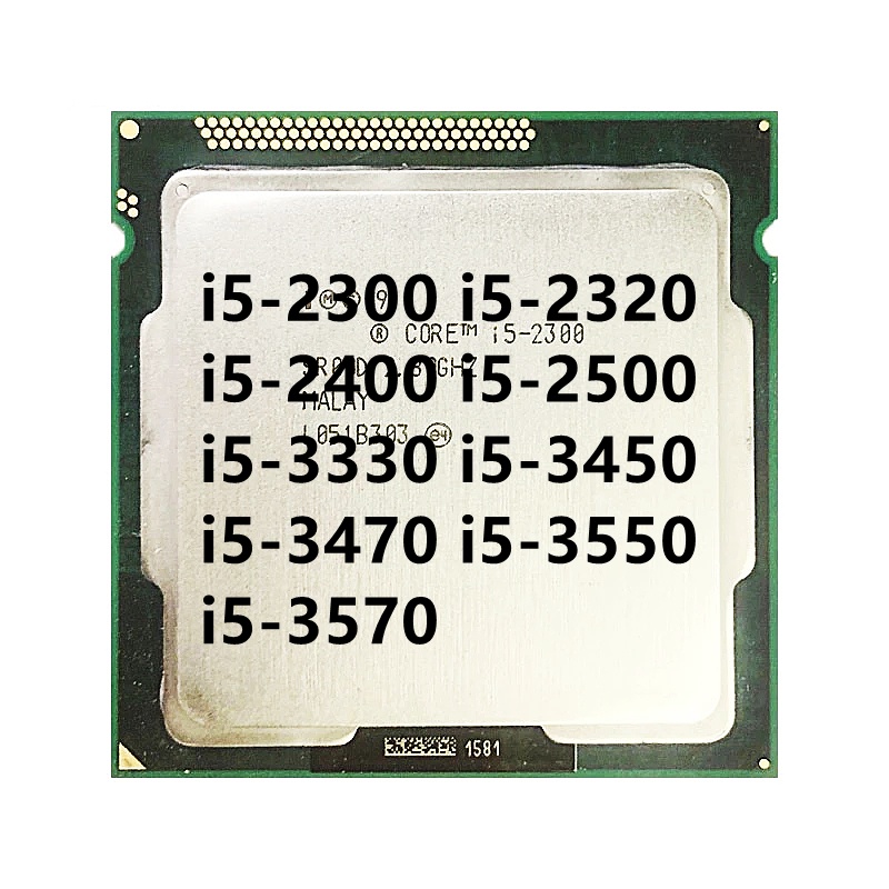 i5-2300 i5-2320 i5-2400 i5-2500 i5-3330 i5-3450 i5-3470 i5-3550 i5-3570 ...