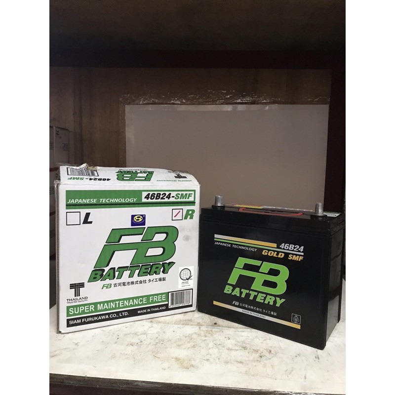 FB BATTERY 1SNF/46B24R (SMALL POST) (SUPER MAINTENANCE FREE) | Shopee Philippines