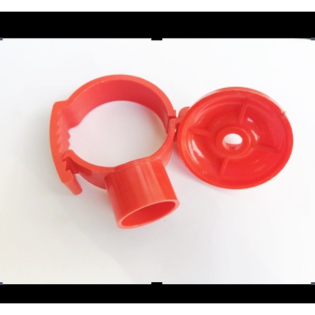 PVC Pipe hook Clamp with Support Bracket (SET) (5pcs) (Red) | Shopee ...