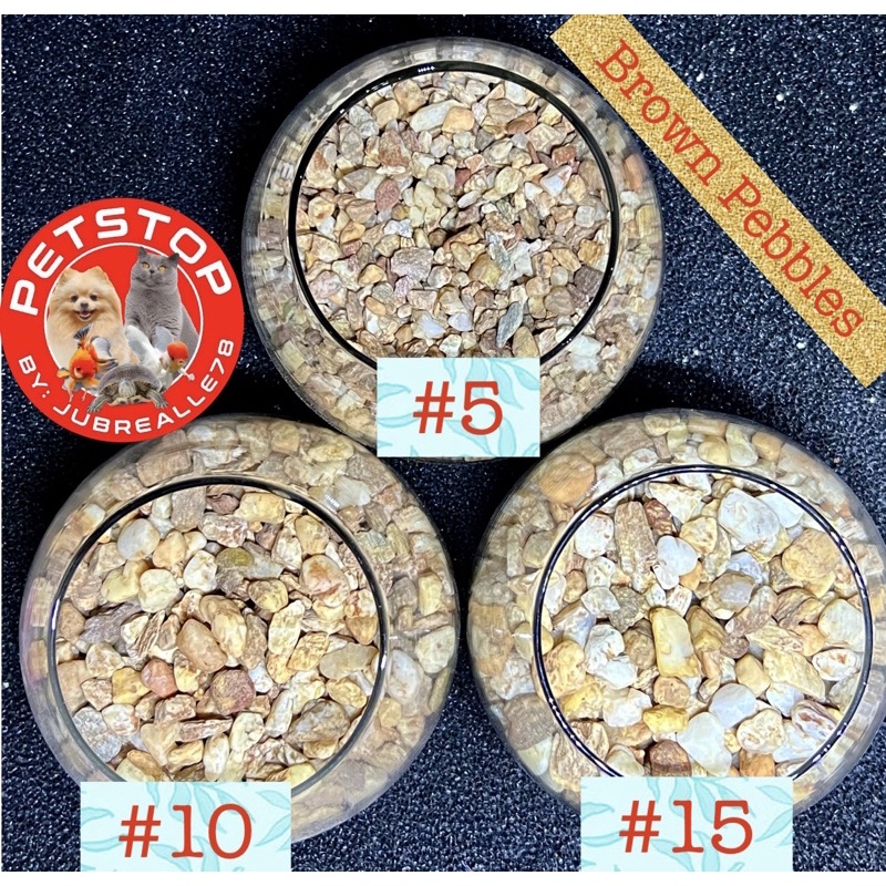 Brown Pebbles, Pebbles for plants or aquarium, 1kg | Shopee Philippines