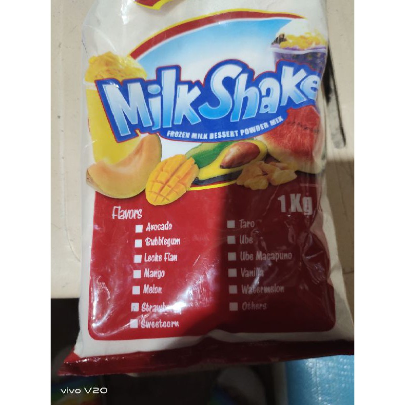 injoy milk shake strawberry @ 1kg | Shopee Philippines