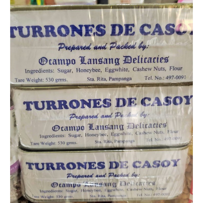 Sta. Rita's Best Turrones De Casoy (please read product description ...