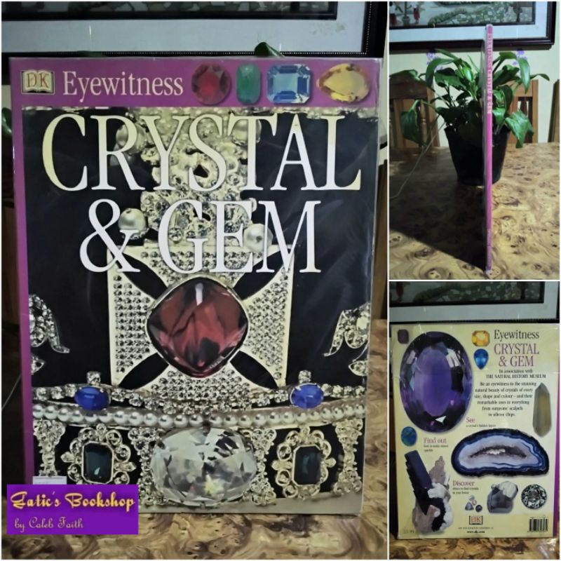 REFERENCE / SELF-HELP / GUIDE ; CRYSTAL & GEM FROM DK..(PRECIOUS STONES ...