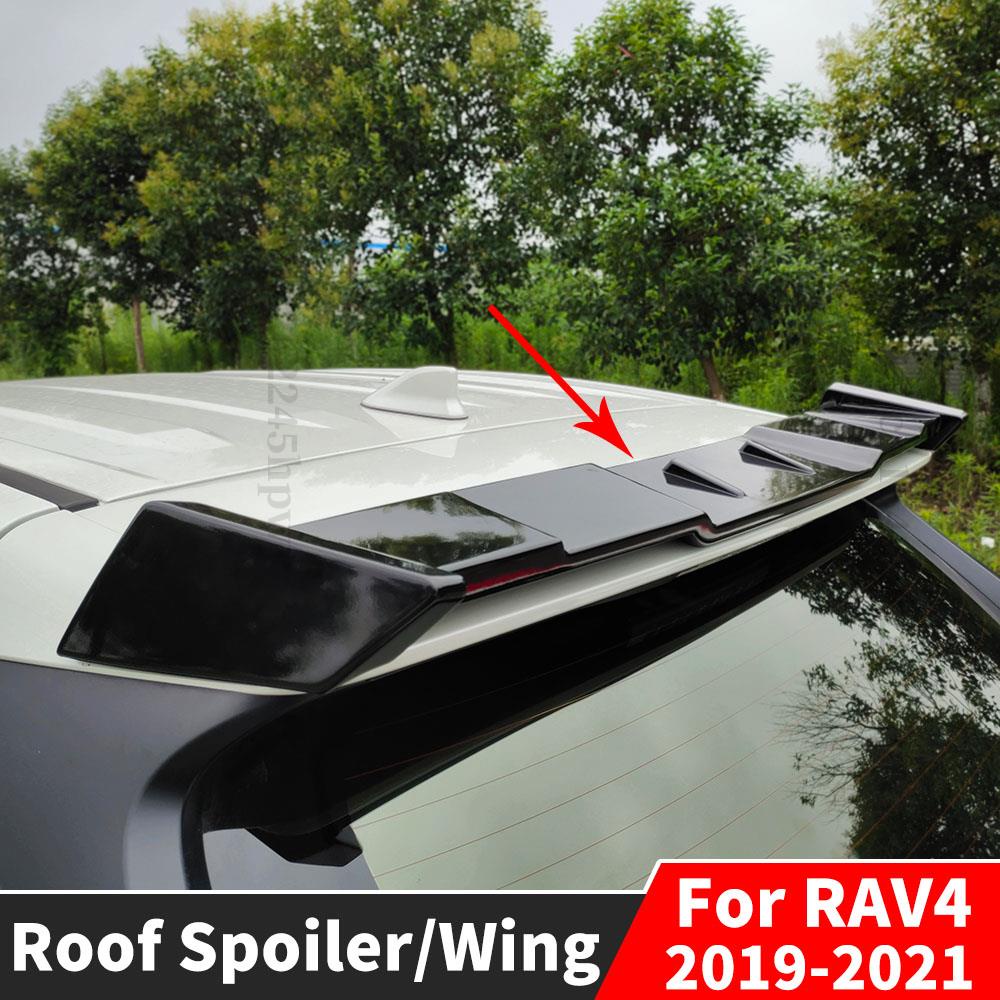Roof Rear Spoiler Wing Air Deflector Splitter Diffuser Body Kit ...