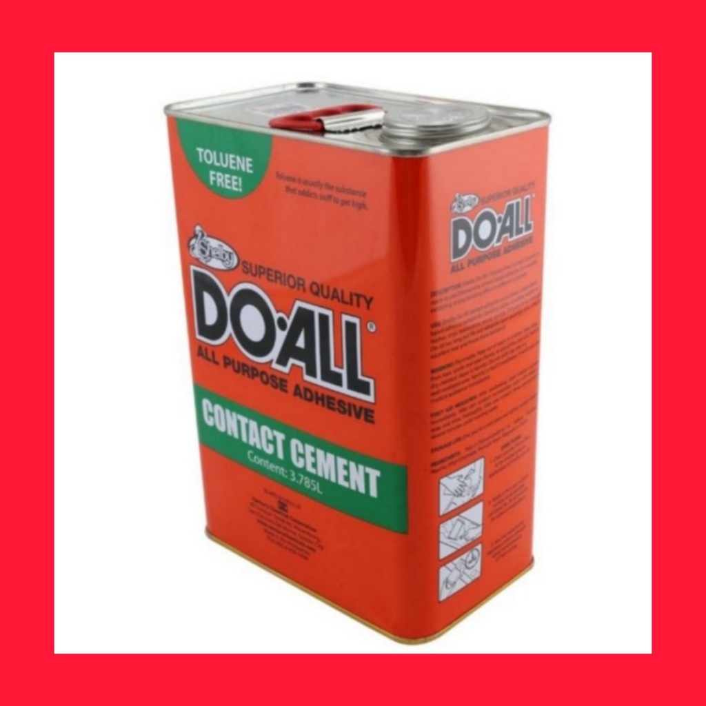 Do All Rugby Contact Cement 1 Gallon by Shelby Original | Shopee ...