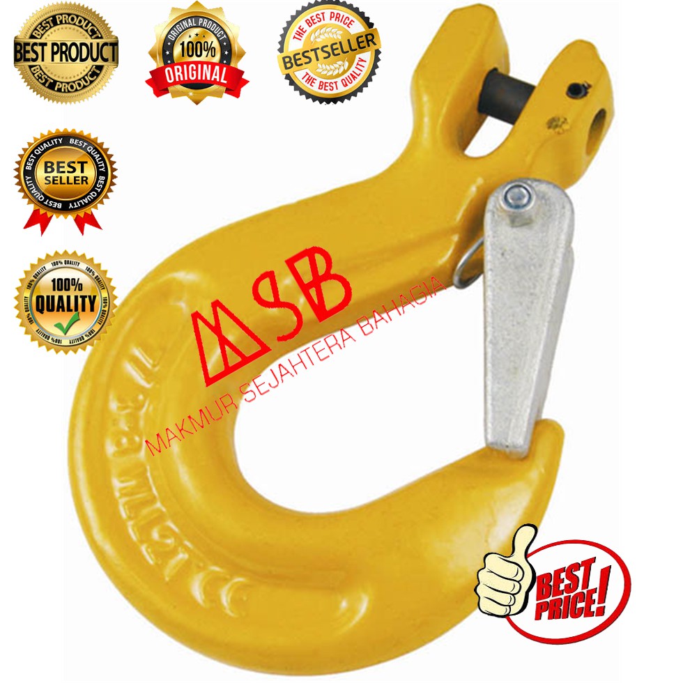 Safety CLEVIS HOOK / WEBBING SLING / CLEVIS SLIP / SAFETY HOOK / SAFETY ...
