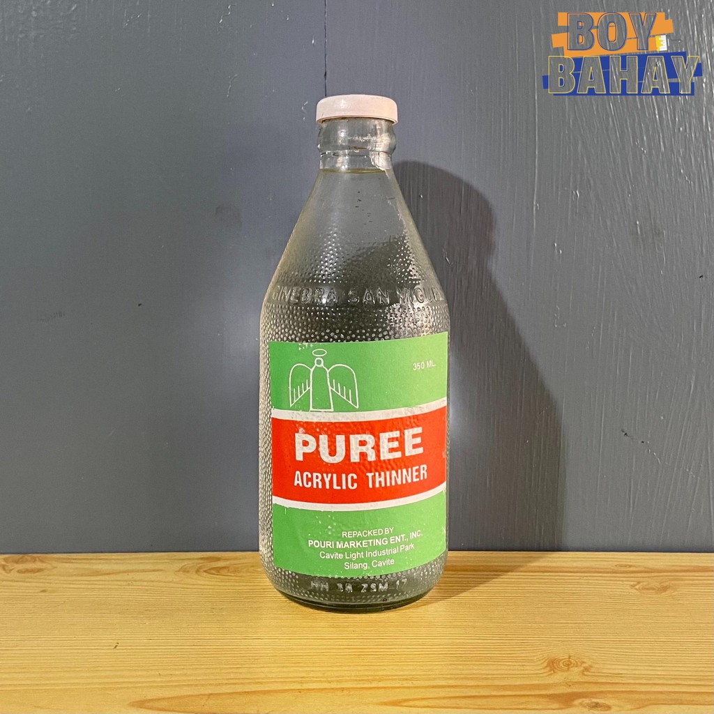 Puree Acrylic Thinner 350cc/350ml | Shopee Philippines