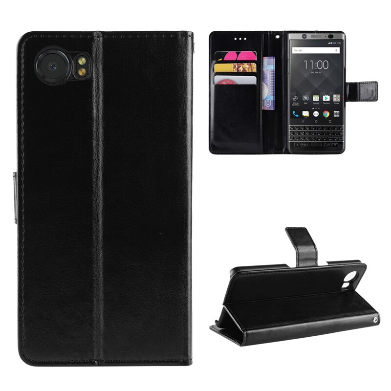 Flip leather Case For BlackBerry PRIV Keyone Keytwo DTEK70 Wallet ...