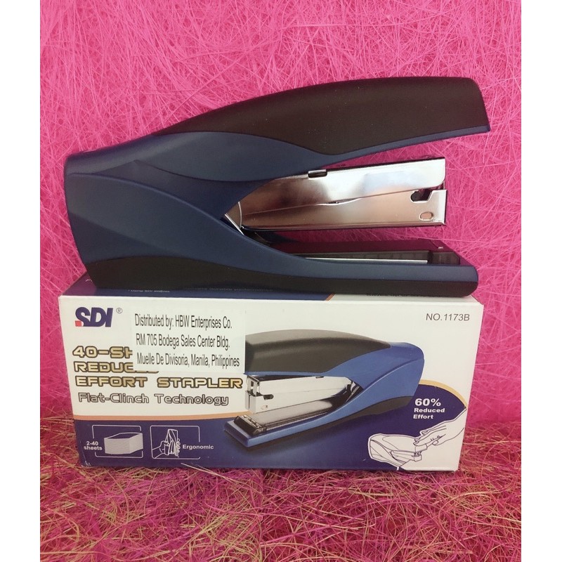 SDI 40 - sheet reduced effort stapler # 1173B | Shopee Philippines