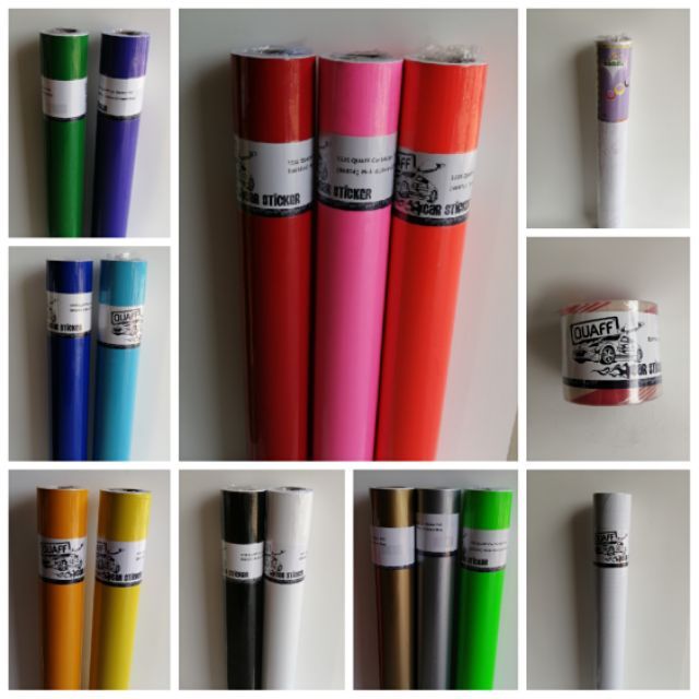 (1roll)0.61mx10m Adhesive car sticker,transfer tape for car sticker ...