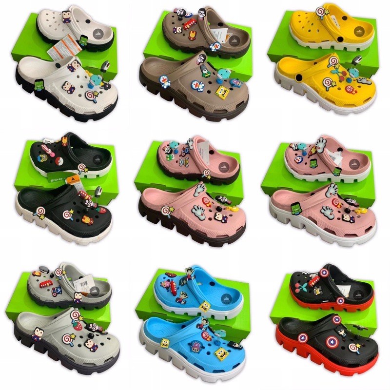 Crocs Due To The Most Beautiful High-Quality Korean duet For Raining ...
