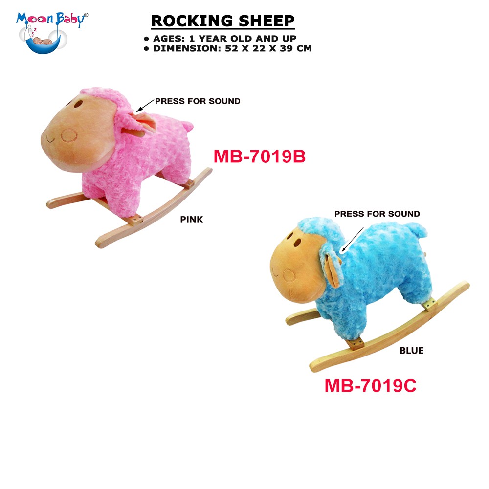 Moon Baby Rocking Sheep—a fun and cozy rocking chair for young children ...