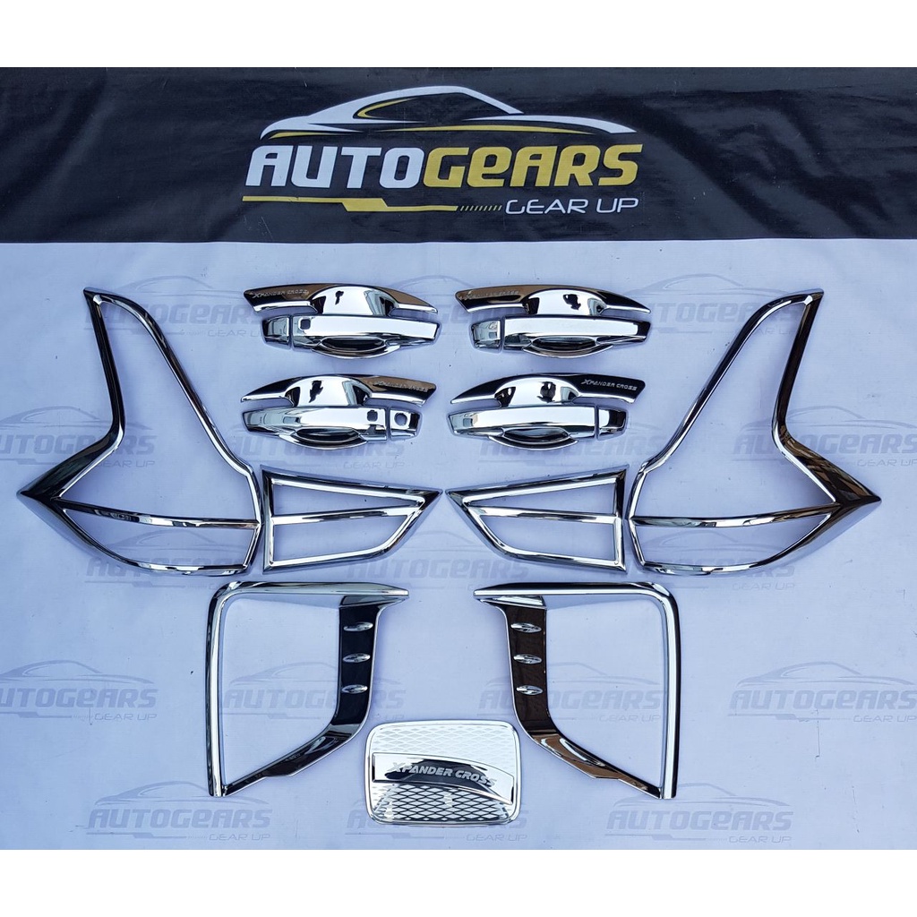 Mitsubishi Xpander Cross (2020 - 2022) Chrome Garnish Set | Shopee ...