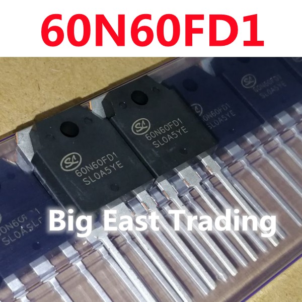 4pcs 2pcs 60N60FD1 TO-3P SGT60N60FD1PN TO3P 60N60 60A 600V IGBT for ...