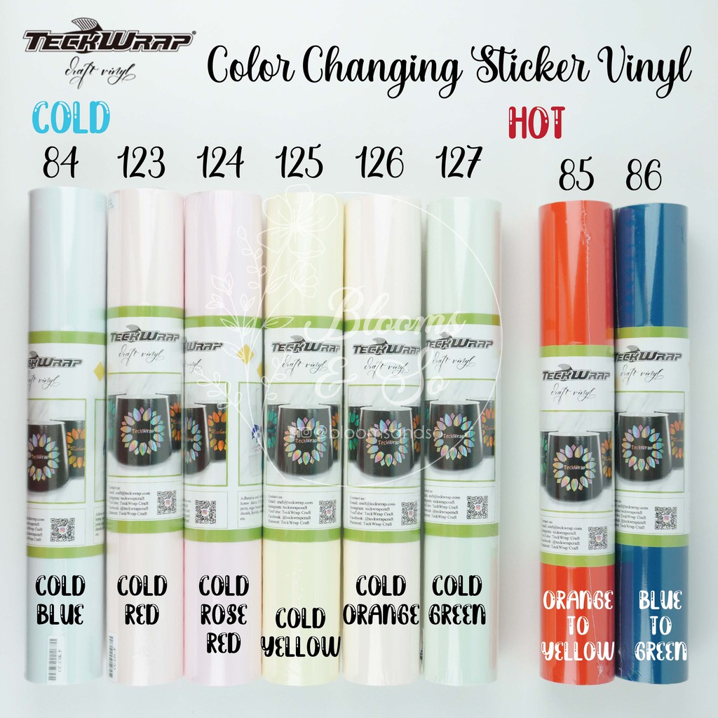 Teckwrap Color Changing Sticker Vinyl (12x12") | Shopee Philippines