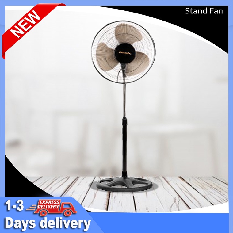 Stand Fan Electric Fan 16 inches Centrix 3 Round Blades #CX-1666D ...