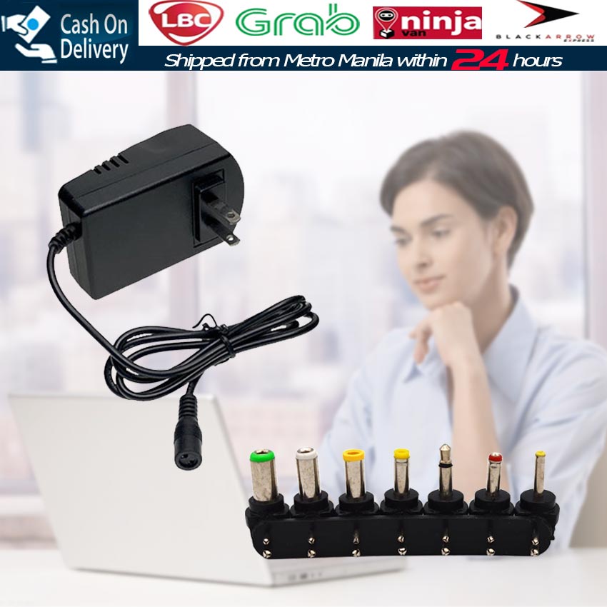 【Fast Delivery】Universal AC DC Power Charger Supply Adapter 30W US Plug ...