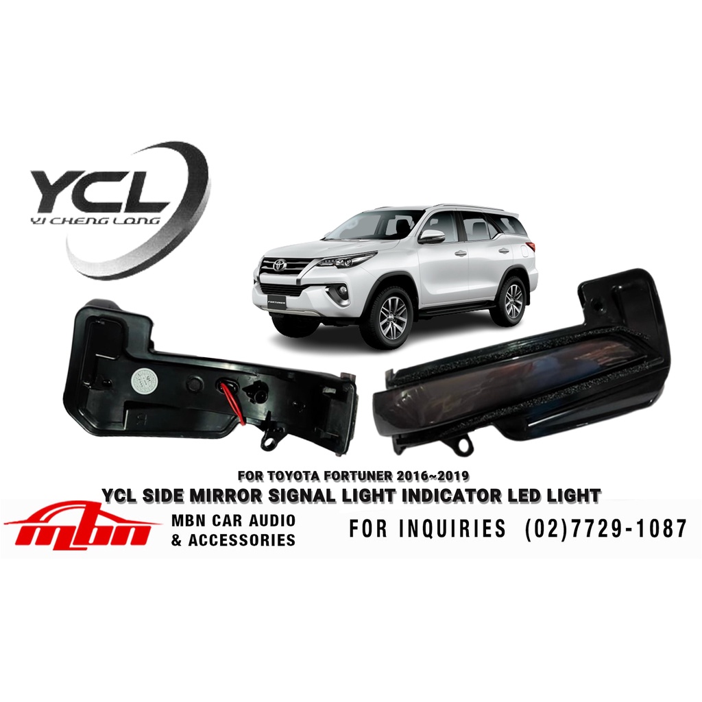 For Toyota Hilux Fortuner Innova 2016 - 2019 Side Mirror Turn Signal ...