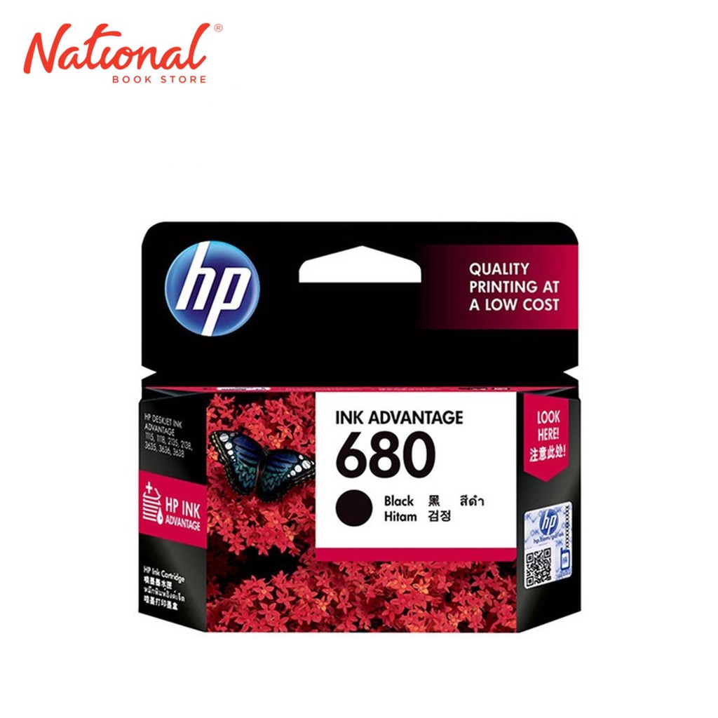 Hewlett Packard Ink Cartridge 68 Black National Book Store | Shopee ...