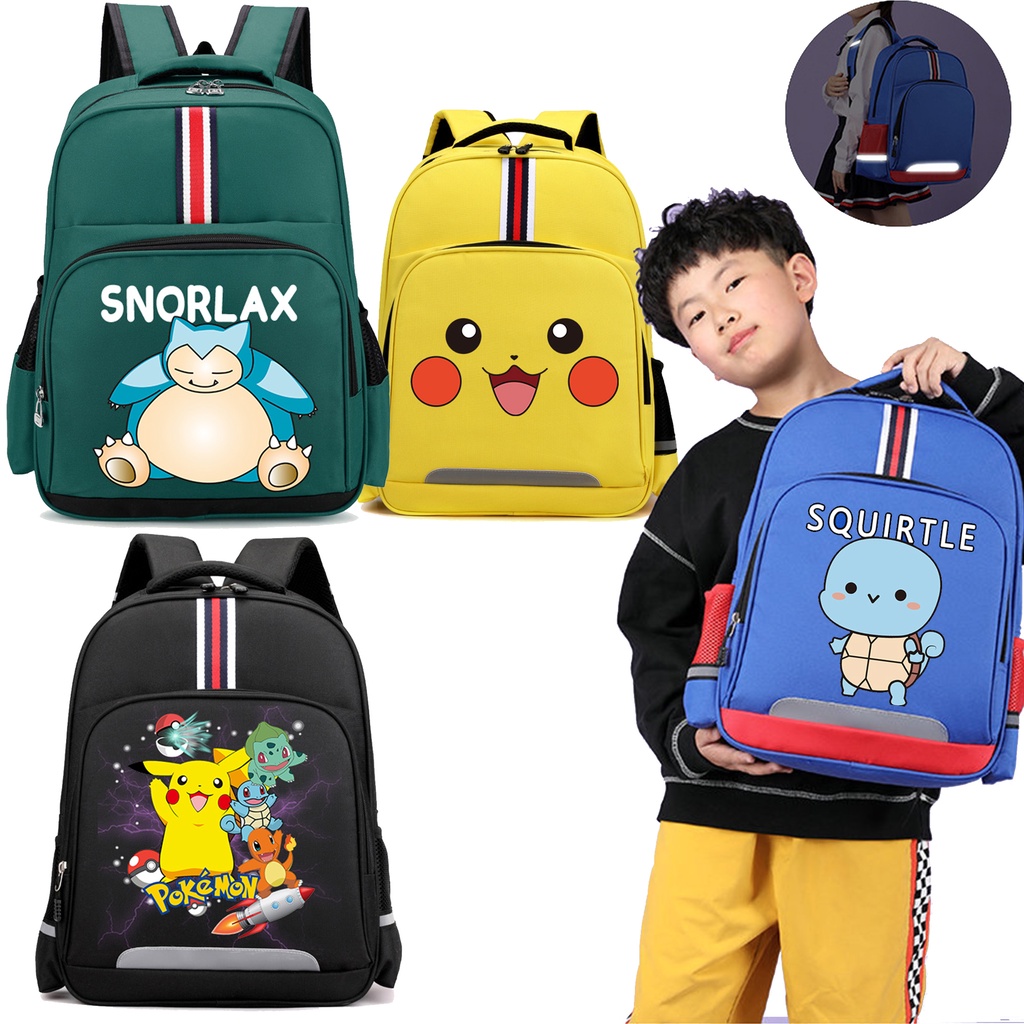 High-quality backpack children Pokemon Pikachu school bag backpack ...