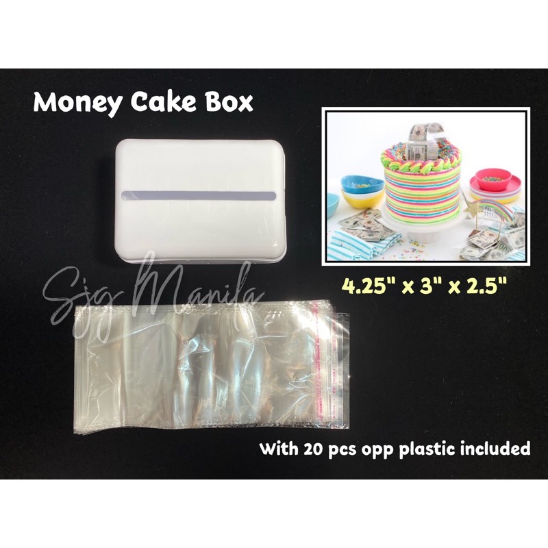 money cake pull out box free 20 pcs opp plastic | Shopee Philippines