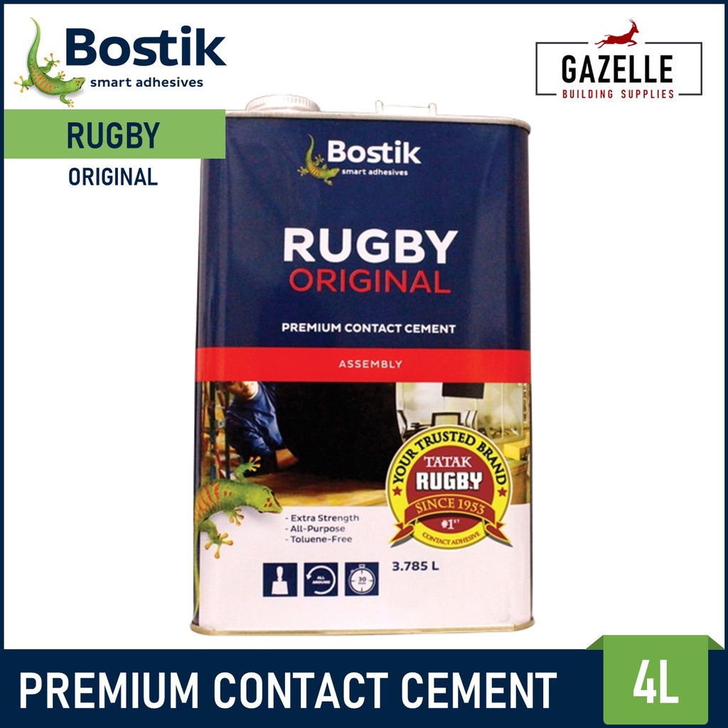 Bostik Rugby Original Premium Rubber Contact Cement High Strength ...
