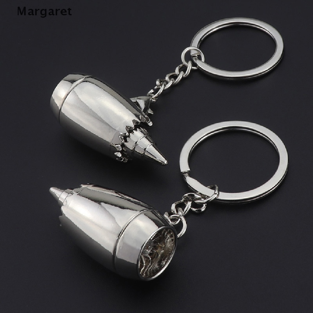 [Margaret] New Design Metal Plane Engine Keychains Mini Jet Engine ...