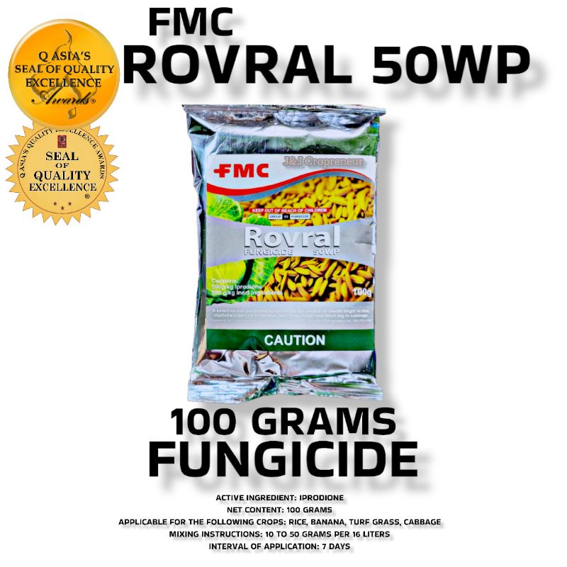 ROVRAL 50WP FUNGICIDE IPODIONE 100 GRAMS BY FMC | Shopee Philippines