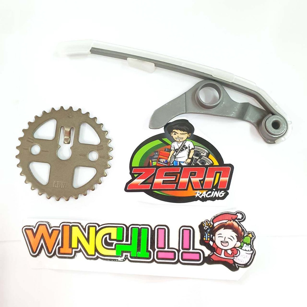 Light chasing gear + chain bridge WAVE110i / DREAM SUPERCUB | Shopee ...
