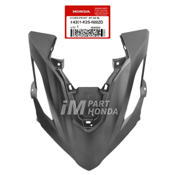 HITAM 64301-k2s-n00zd Cover Front Panel Shield Headlight Vario 160 new ...