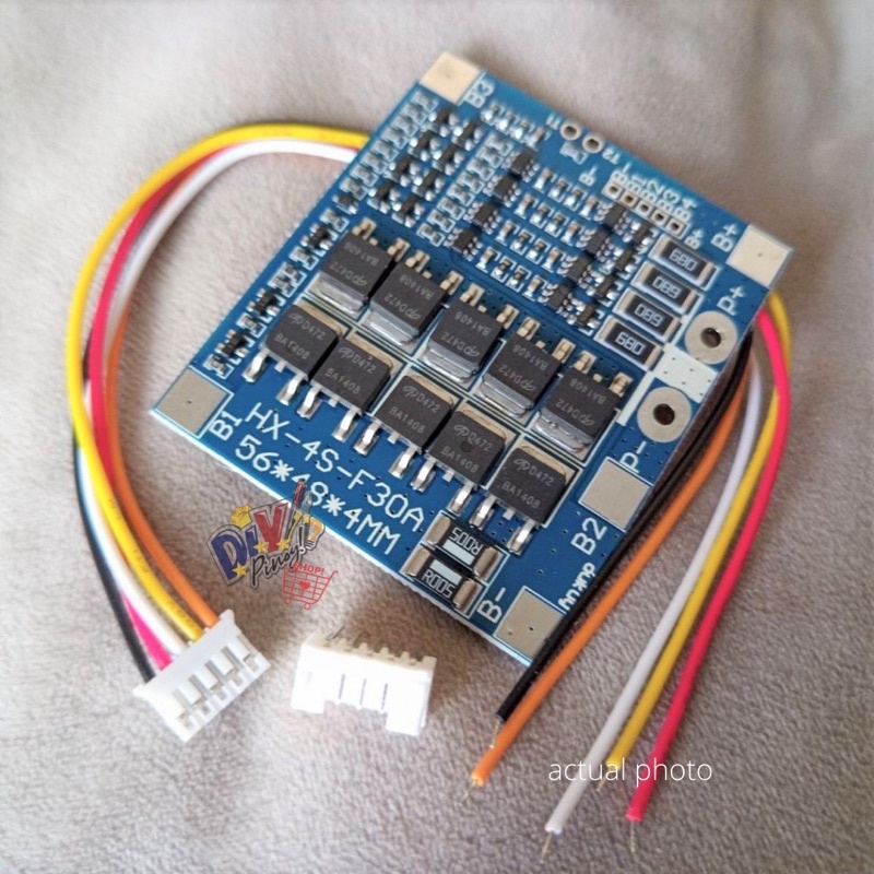 4S 30A 12.8V w/Balance 3.2V LiFePo4 Battery BMS Board | Shopee Philippines