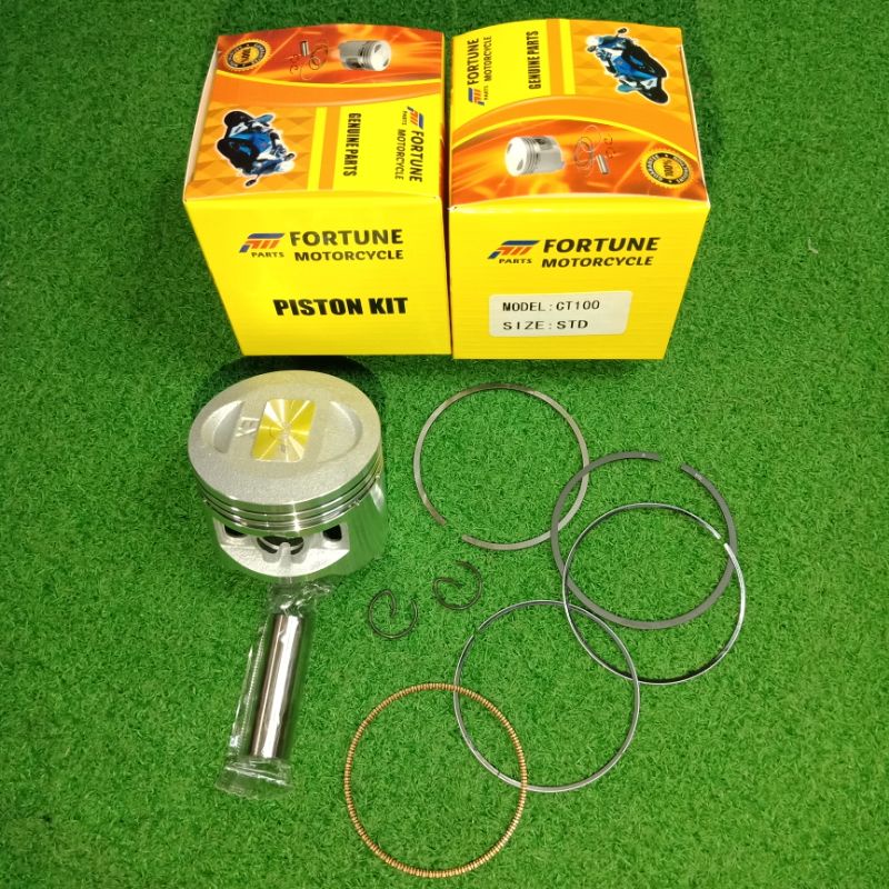 Piston Kit with ring CT100 std. | Shopee Philippines
