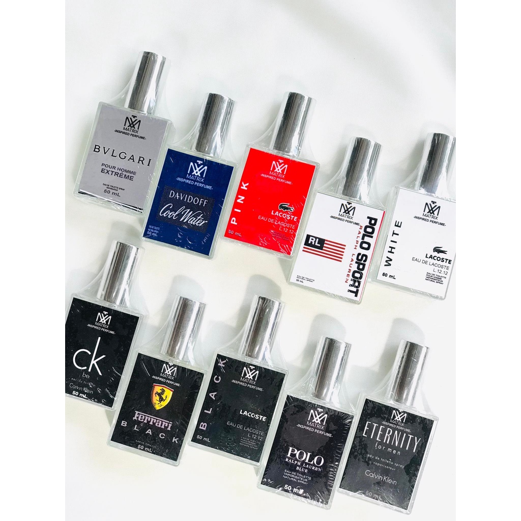 Matrix Inspired Perfumes for HIM | Shopee Philippines