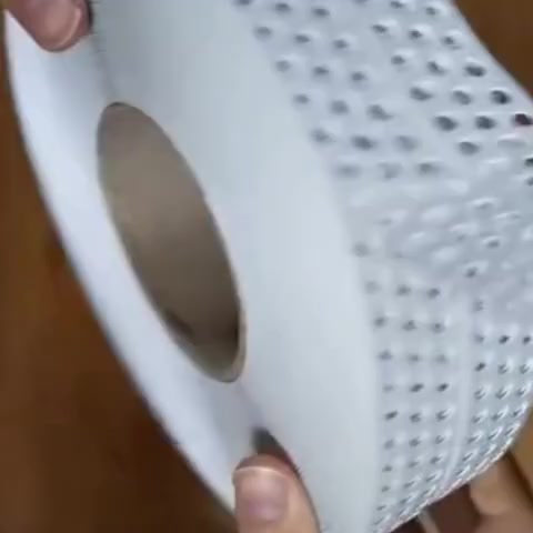 Self adhesive PVC Corner bead tape 5cm x 40m, PVC corner tape for ...