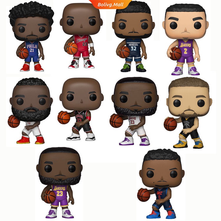 Funky Pop! (Nba) Action Figures Model Toys Vinyl / Star / Basketball ...