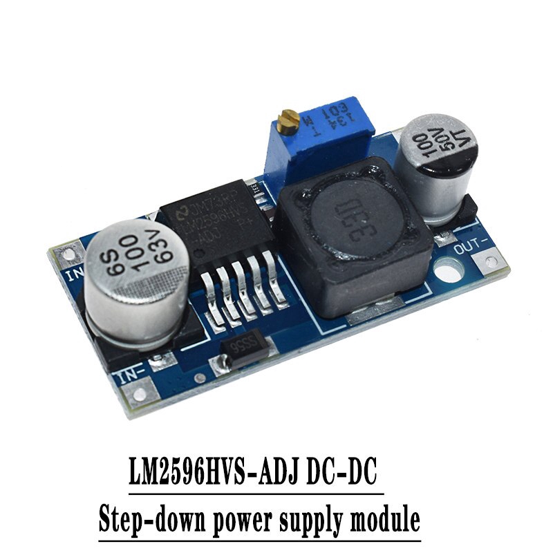 High Quality LM2596s DC-DC step-down power supply module 3A adjustable step-down module LM2596 ...