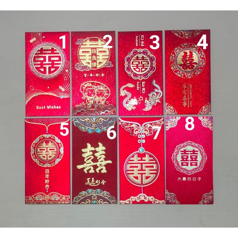 Angpao married gliter angpao wedding angpao wedding | Shopee Philippines