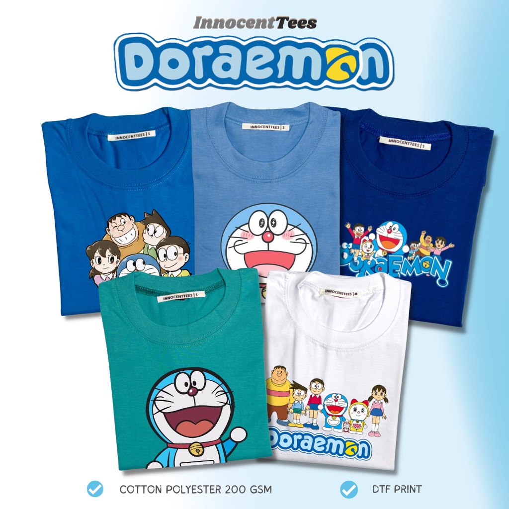[INNOCENTTEES] DORAEMON TSHIRT II ANIME INSPIRED SHIRT II SMALL TO 2XL ...
