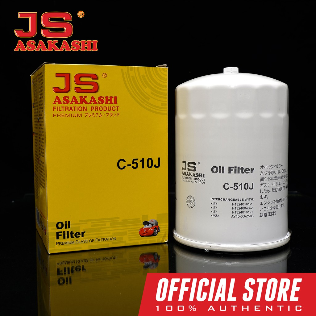JS Oil Filter C510J for Isuzu 6BG1 Secondary (Vic C-510A)(Outlet ...